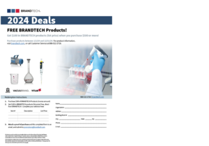 U.S. & Canadian Promotions | BRANDTECH Scientific